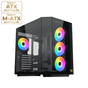 Xigmatek Cubi II Argb Mid Tower Case